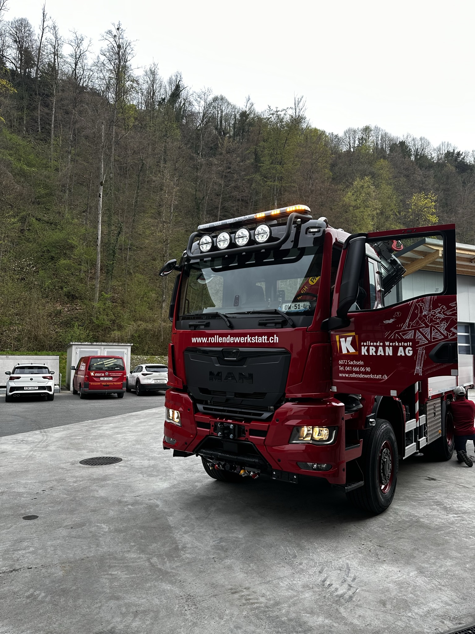 Neuer LKW MAN – Kran AG
